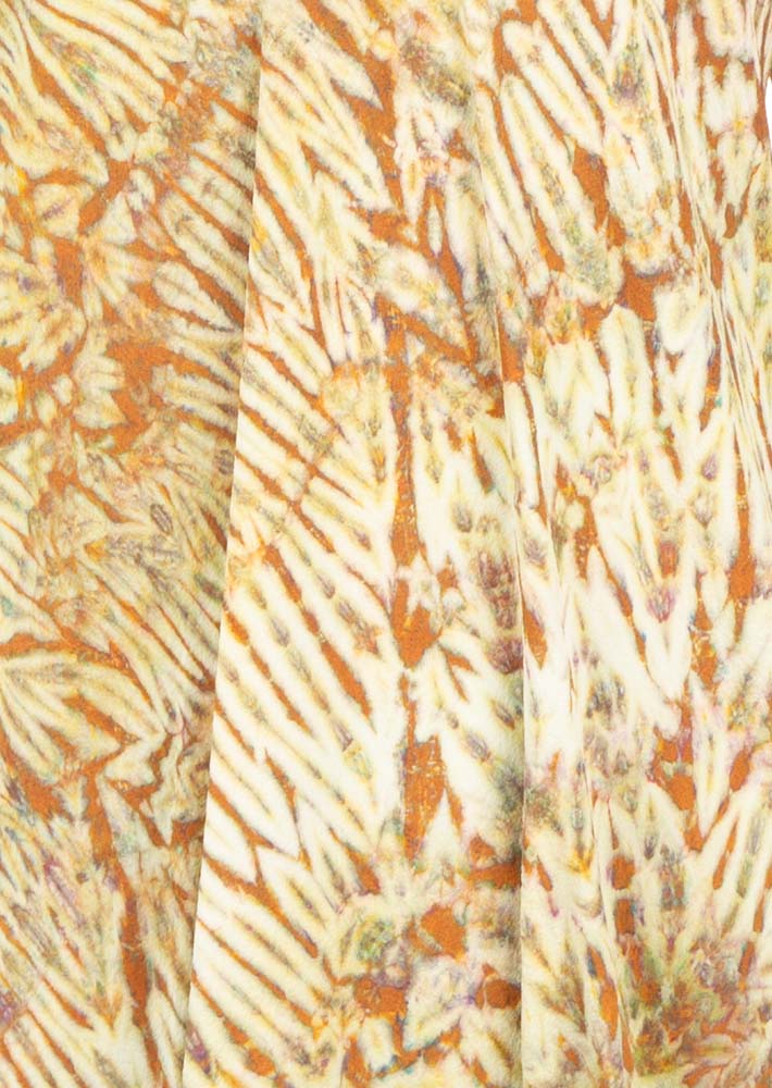 Silk Bias Top Celestial Gold XL Crepe – Manifest Color