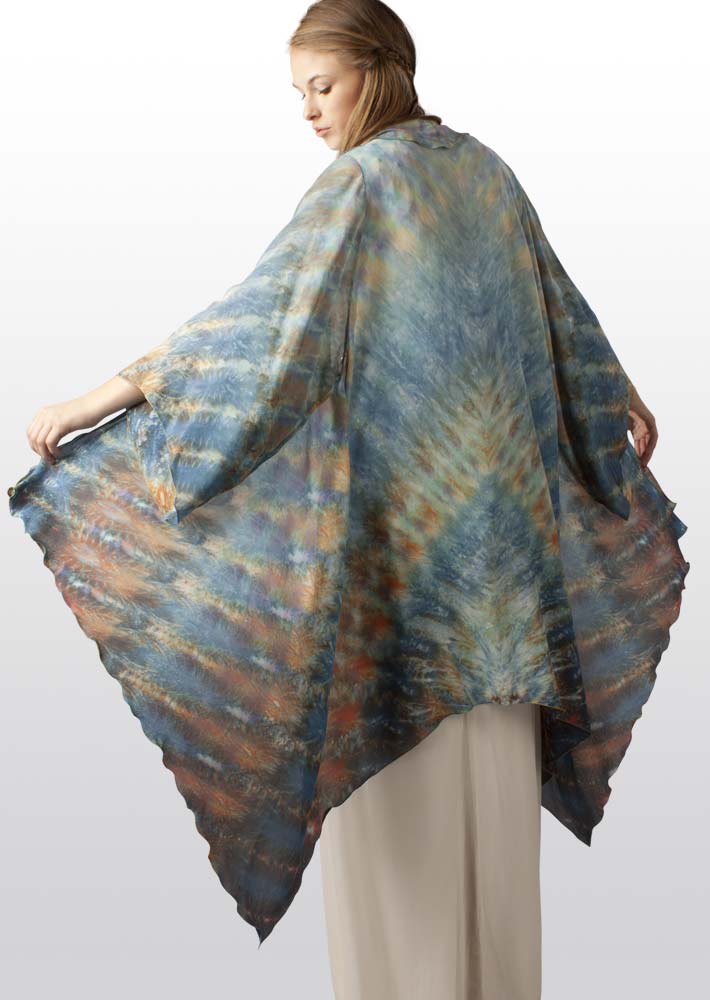 Silk Dusters for women | Womens long silk duster | Hand Dyed | 100% ...